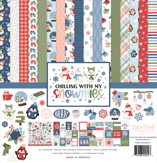 Chilling With My Snowmies Collection Kit - Echo Park Paper Co
