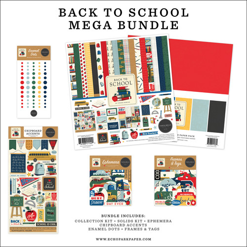 Back To School Mega Bundle - Echo Park Paper Co