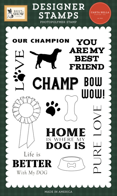 Best In Show: Our Champion Stamp Set - Echo Park Paper Co