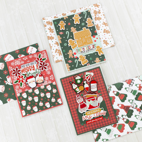 Baking Spirits Bright Cards Trio Digital Instructions - Echo Park Paper Co