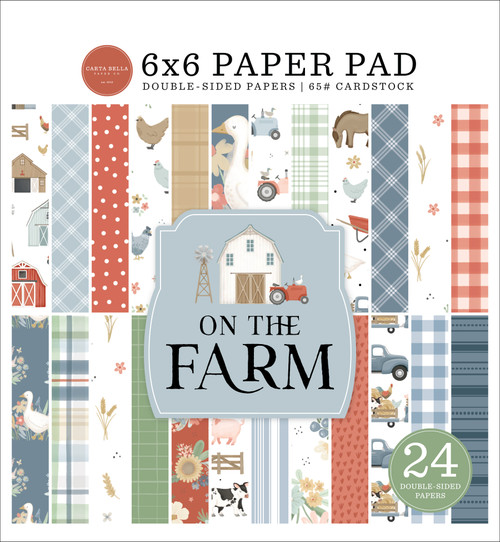 On The Farm 6x6 Paper Pad - Echo Park Paper Co