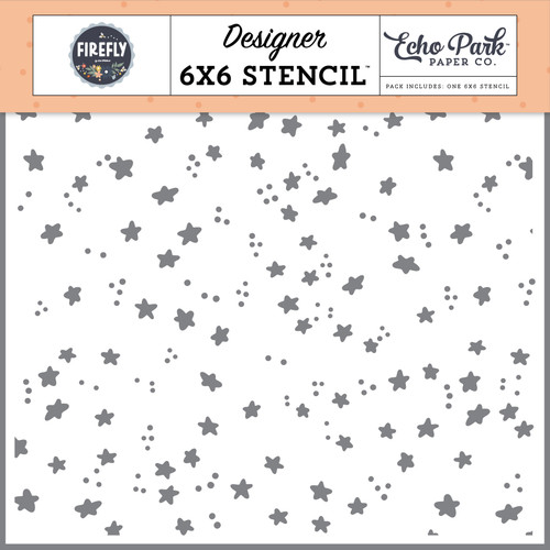 Firefly: Shine Better Stars Stencil - Echo Park Paper Co