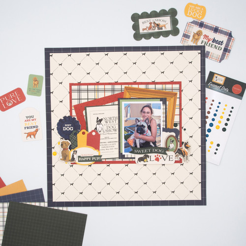 Best In Show Best Dog Layout Digital Instructions - Echo Park Paper Co