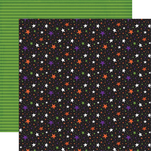 Ghosts And Goblins: Spooky Season Stars 12x12 Patterned Paper - Echo ...