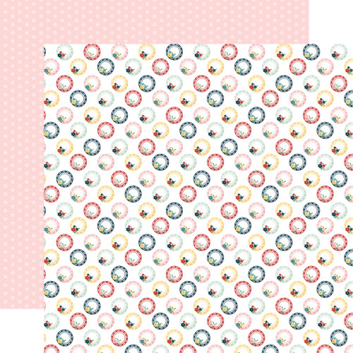Mom's Kitchen: Pretty Plates 12x12 Patterned Paper - Echo Park Paper Co