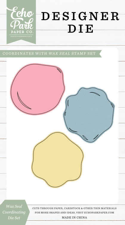 Wax Seal Cooridnating Small Die Set - Echo Park Paper Co
