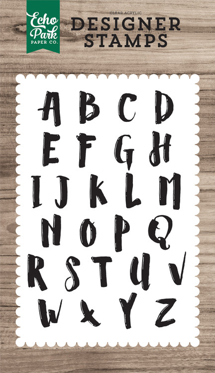 Harper Alphabet Stamp Set - Echo Park Paper Co