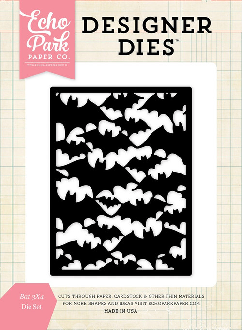Bat 3x4 Background Medium Die Set - Echo Park Paper Co