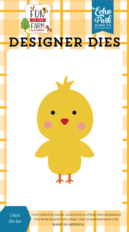 Fun On The Farm: Chick Small Die Set - Echo Park Paper Co