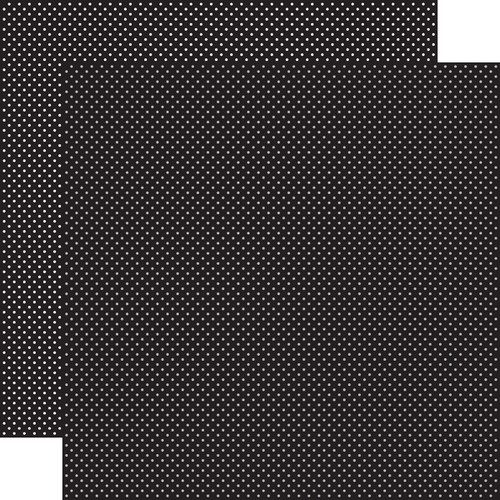Dots: Black Dots 12x12 Patterned Paper - Echo Park Paper Co