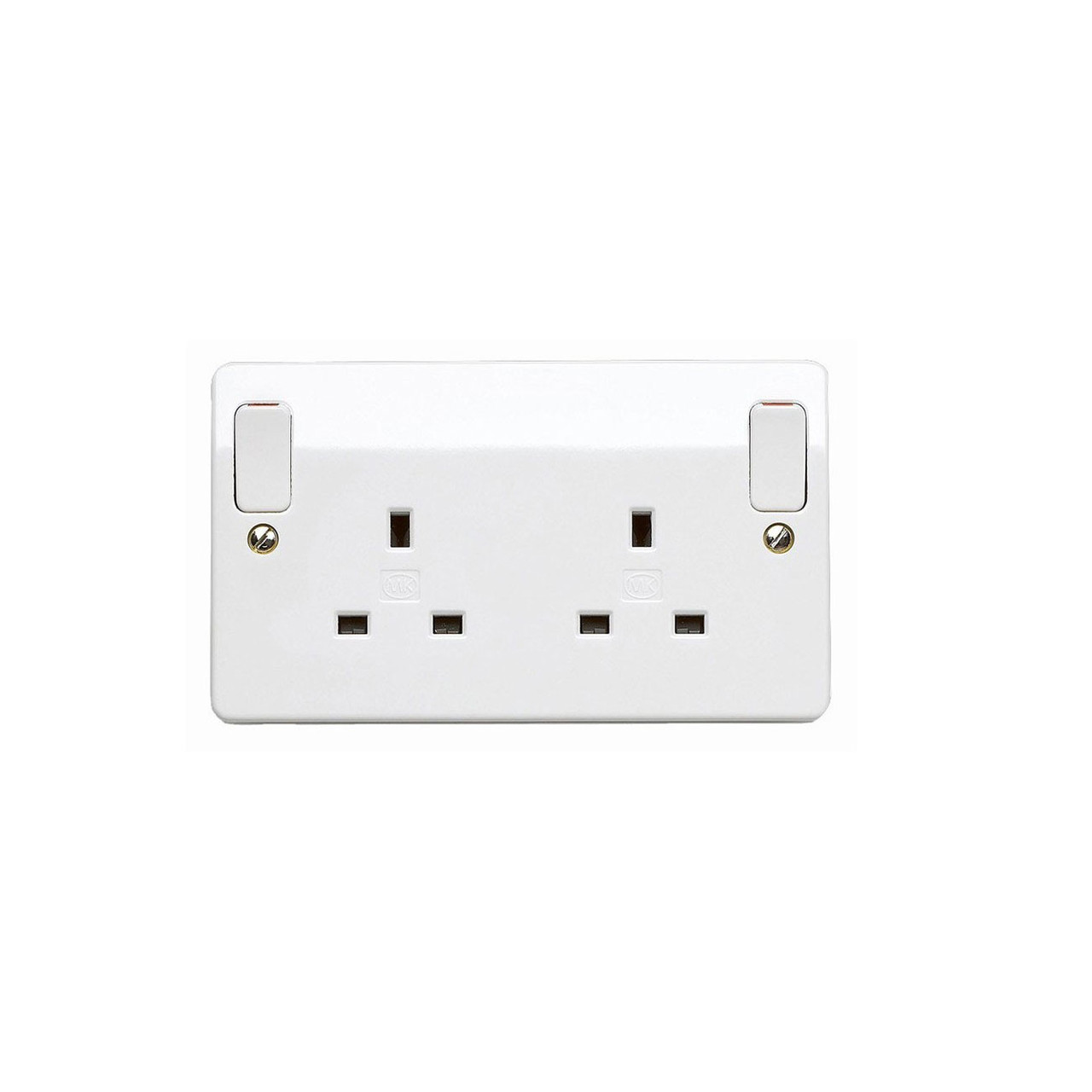 ABB Concept BS 5 Amp Round Pin Socket in White Finish