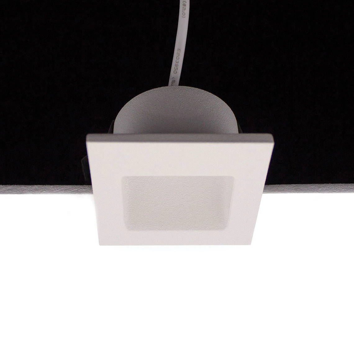 Dimmable 3w Small Square LED Wall Light IP44 3000K | Arrow