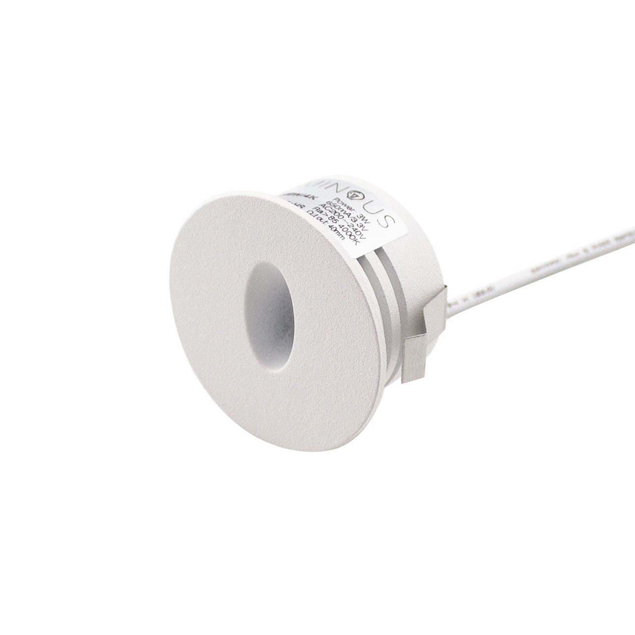 Dimmable 3w Small Square LED Wall Light IP44 3000K | Arrow