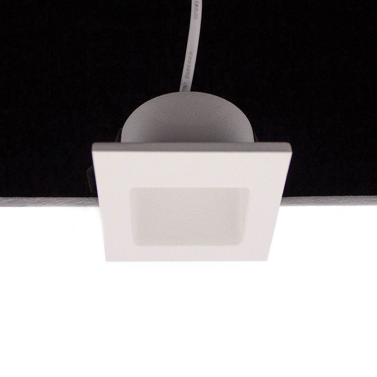 Dimmable 3w Small Square LED Wall Light IP44 3000K