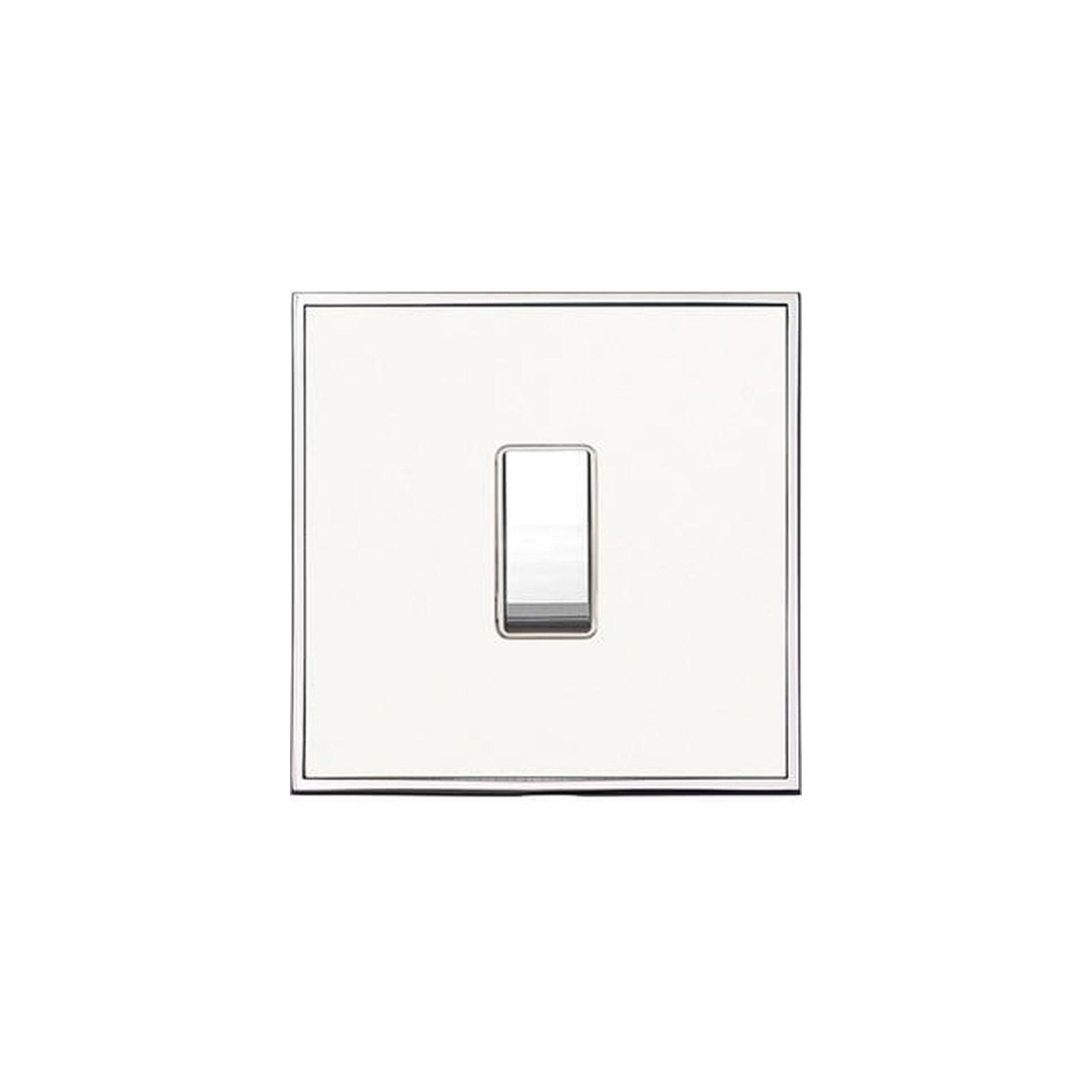 Executive Range 1 Gang Rocker Switch (10 Amp) in Matt White - White ...