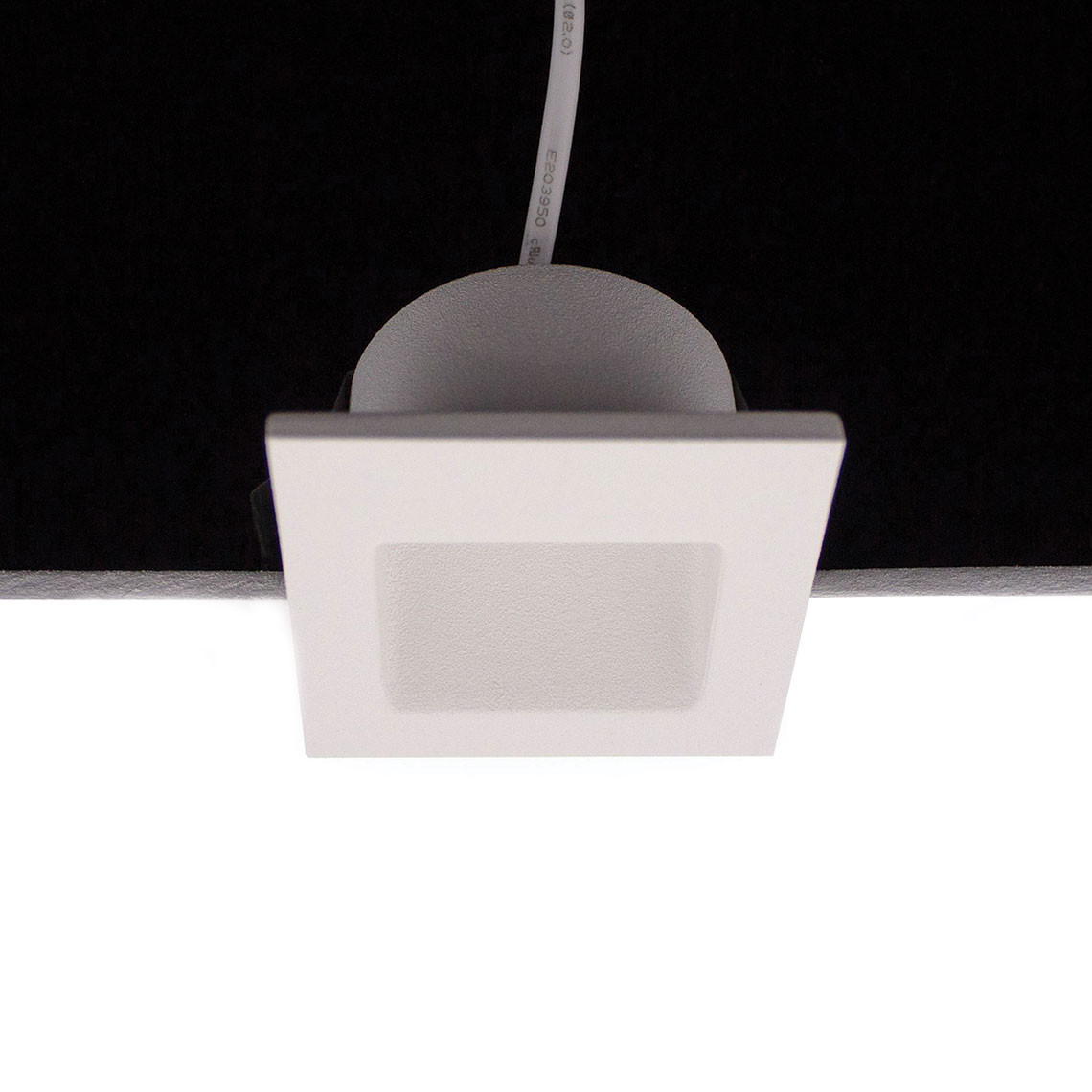 Dimmable 3w Small Square LED Wall Light IP44 3000K | Arrow
