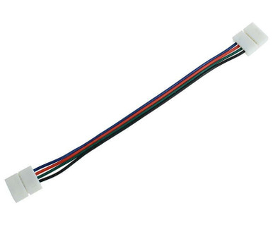 12v 10mm RGB LED Strip Double Ended Connector 130mm