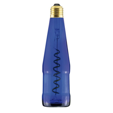 LED Beer Bulb - Blue E27 8W 1800K dimmable