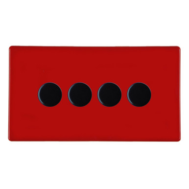 Hartland CFX Colours Pillar Box Red 4x250W/210VA