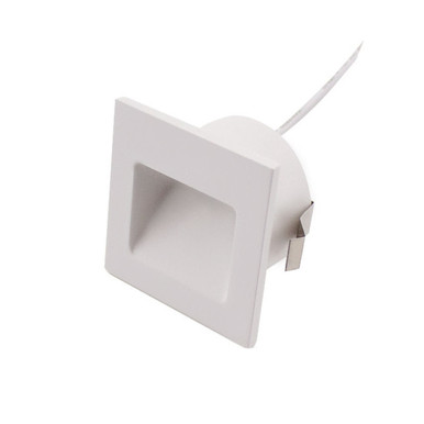 Dimmable 3w Small Square LED Wall Light IP44 3000K | Arrow