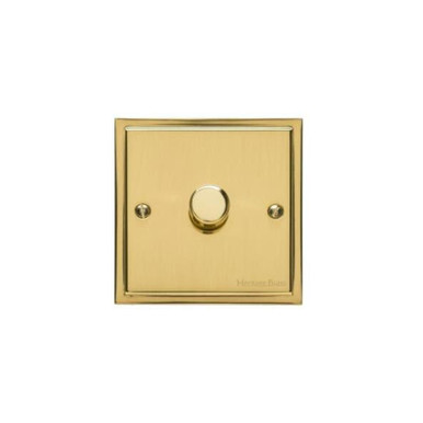 1 Gang Dimmer (400 watts) Elite Stepped Plate Range