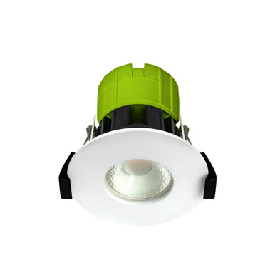 Luceco Fire Rated Fixed Dimmable LED Downlight | IP65 Rated