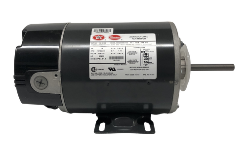 Munters® Fan Replacement Motor, 1/3hp, 1075rpm, 120/240V - Midwest ...