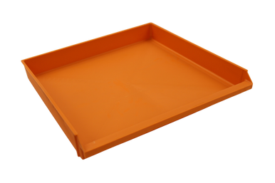 Big Dutchman® COLLECTION BOX FOR DIRT PLASTIC ORANGE - Midwest ...
