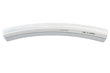 CLICK PIPE MAINTENANCE CURVE 45° 75mm (3") PVC PIPE, CPLT 1000mm (4 ...