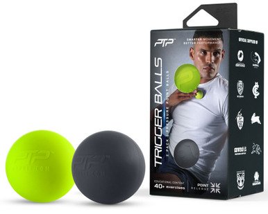 Power Tube Pro Trigger Balls Soft & Firm Combo - Sportsworld