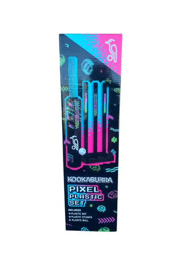 Kookaburra Pixel Plastic Cricket Set - Sportsworld