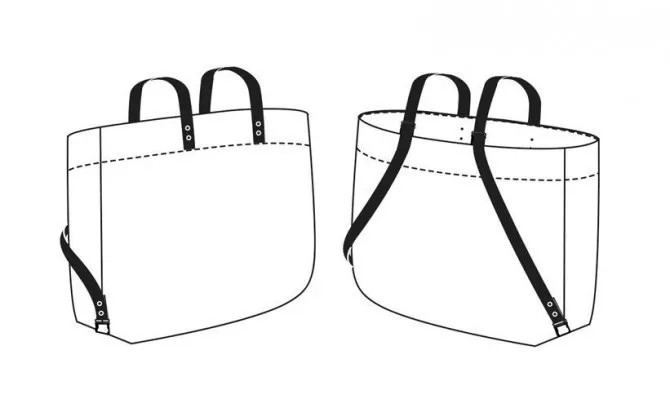 Costermonger bag Merchant & Mills pattern
