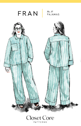 Fran Pyjamas XS-4X - Closet Core Patterns