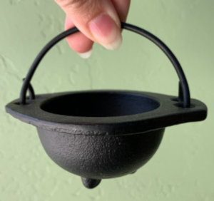 Cast Iron Mini Cauldron