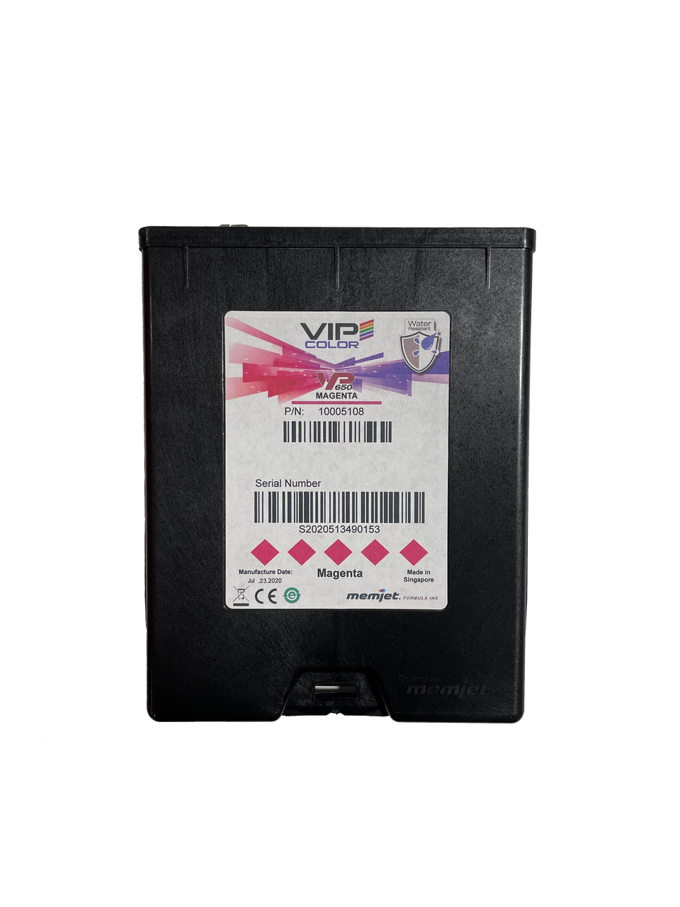 VIPColor VP550/VP650 Magenta Memjet Ink Cartridge - Single / 200 ml