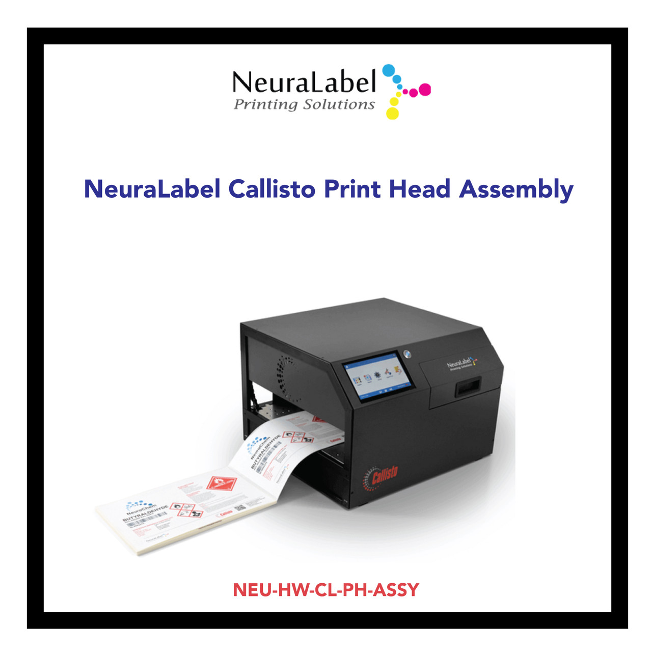 NeuraLabel Callisto Print Head Assembly