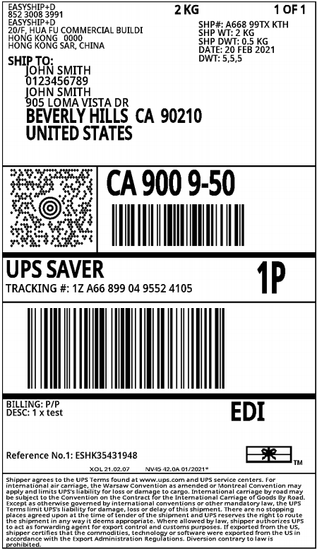 Toshiba DL1024 4"x6" Double Sided Linerless Shipping Labels