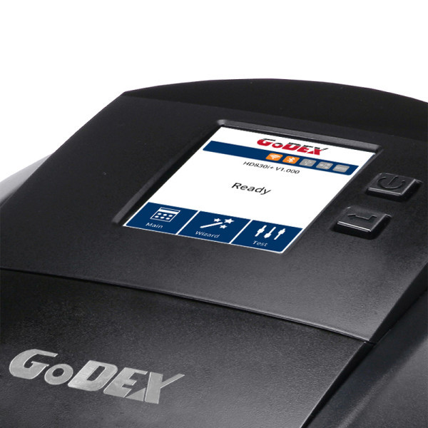 Godex RT863i 4-Inch 600 dpi Thermal Transfer Wash Care Label Printer