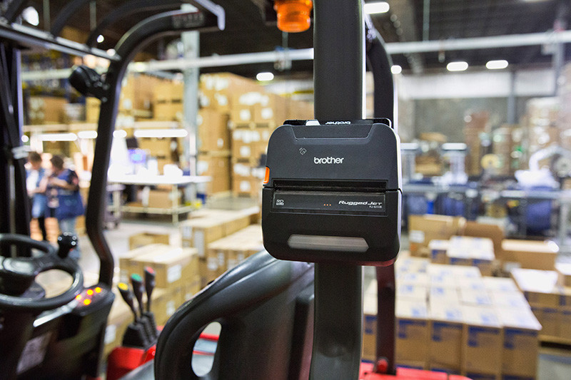 Brother RJ4250WB RuggedJet 4-Inch Mobile Label Printer
