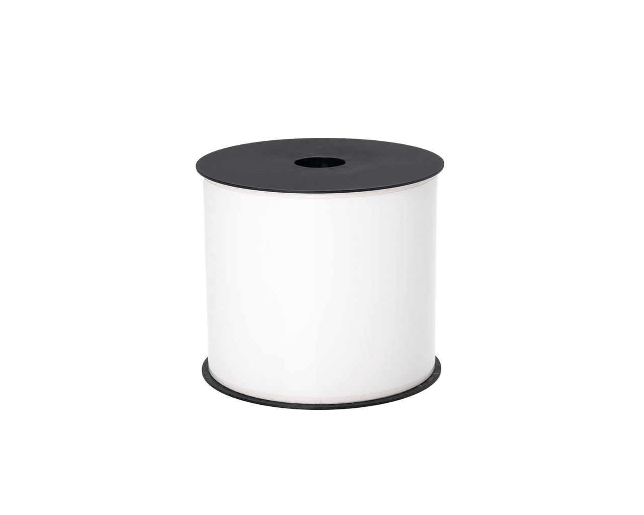 White 4in x 150 Ft Cont 3Mil Glossy Vinyl Label Tape Roll