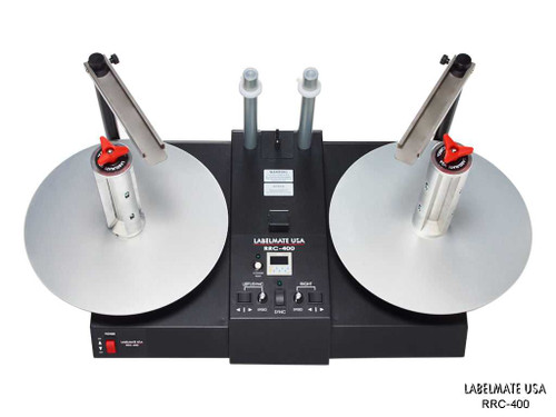 LabelMate USA RRC-400 Large-Form Reel-to-Reel Label Counter with 3-Inch ...
