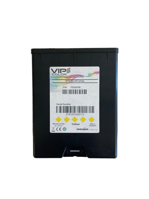 VIPColor VP660/VP750 Yellow Memjet Ink Cartridge - Single / 250 ml