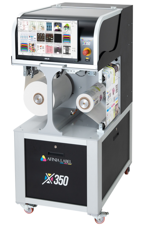 Afinia X350 13-Inch Wide Pigment Inkjet Digital Roll to Roll Label Press
