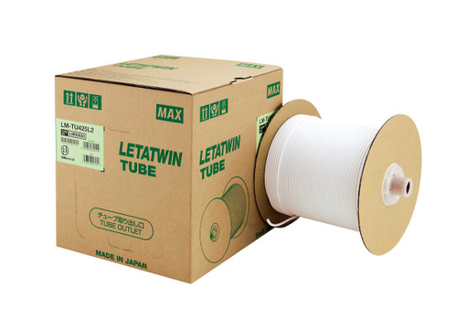 MAX Letatwin LM-TU425L2 L Tube 2.5mmx250m Vinyl PVC LM90600