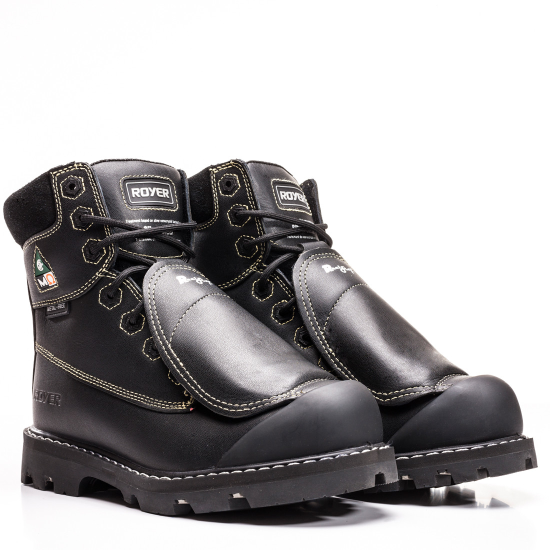 Men's Royer 8" Metal-Free Met-Guard Work Boot 10-8501 - Herbert's Boots ...