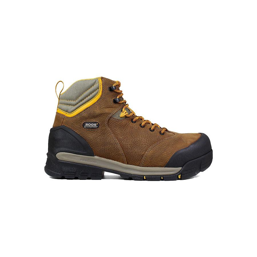 Men's Bogs Bedrock 6" CSA Waterproof Safety Boot - Herbert's Boots and ...