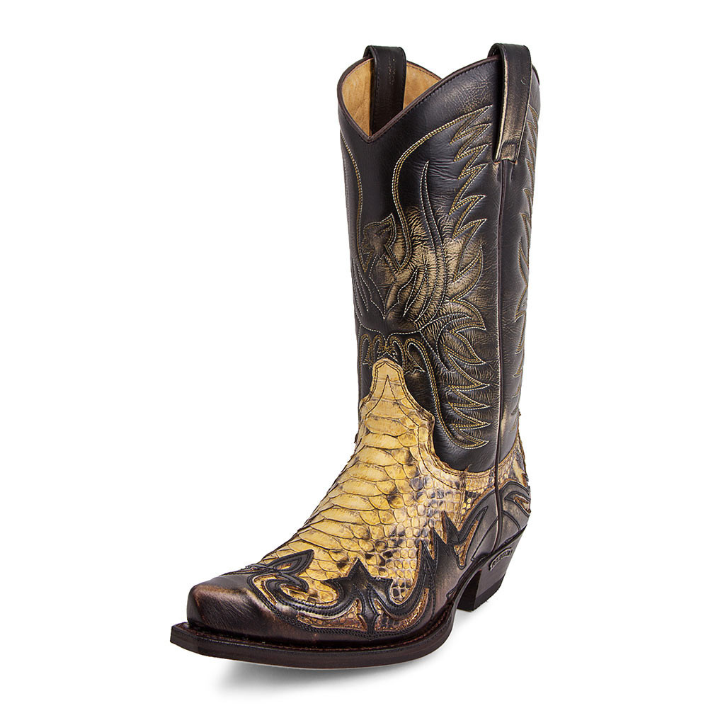Sendra Denver Tierra Python Western Boot - Herbert's Boots and Western Wear