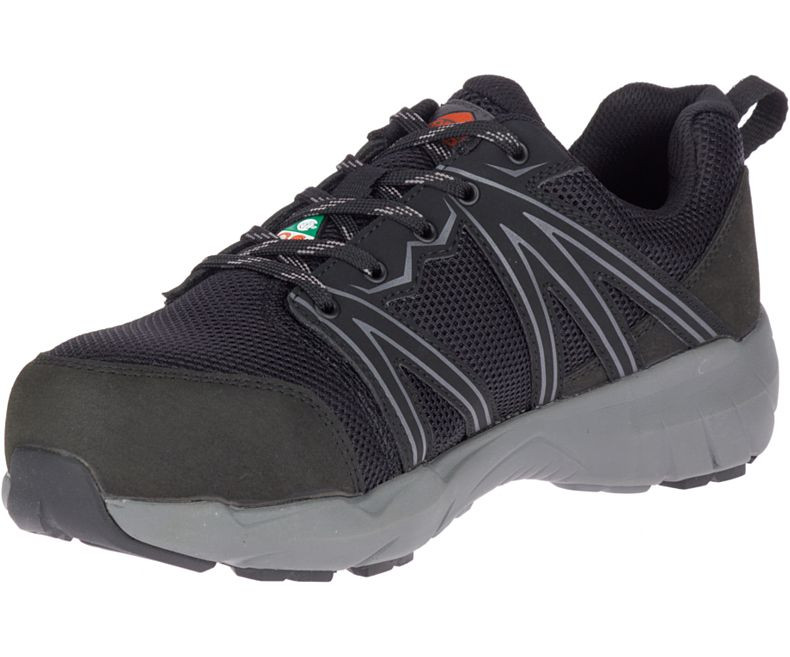 Merrell Fullbench Superlite CSA Alloy Toe Work Shoe - Herbert's Boots ...