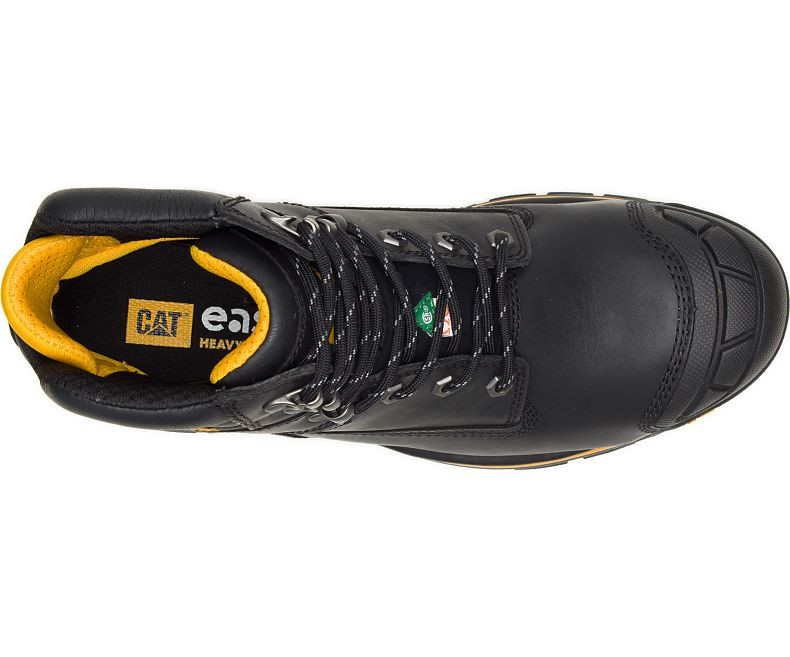 Men's CAT Excavator LT 6" Waterproof Work Boot - Herbert's Boots and ...