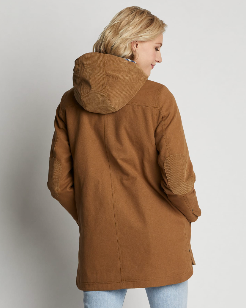 Women's Pendleton Marias Cotton Canvas Parka - Herbert's Boots and ...